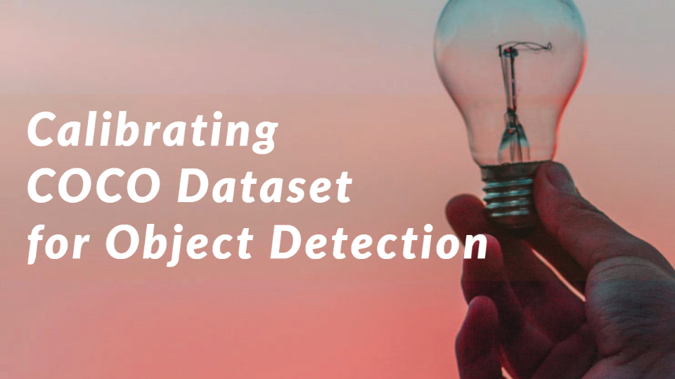Calibrating Coco Dataset For Object Detection